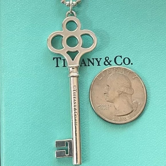 Tiffany & Co. | Jewelry | Tiffany Co Large Crown Key Pendant | Poshmark